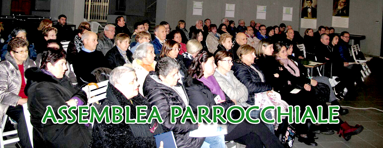 Domenica 24 marzo. Assemblea parrocchiale – Parrocchia Santo Stefano ...